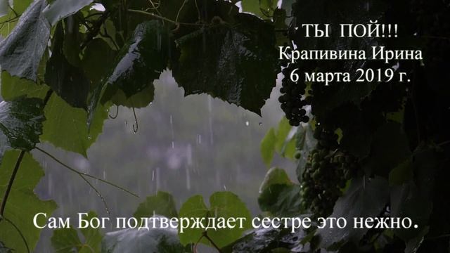 Ты пой!!!  читает автор Ирина Крапивина