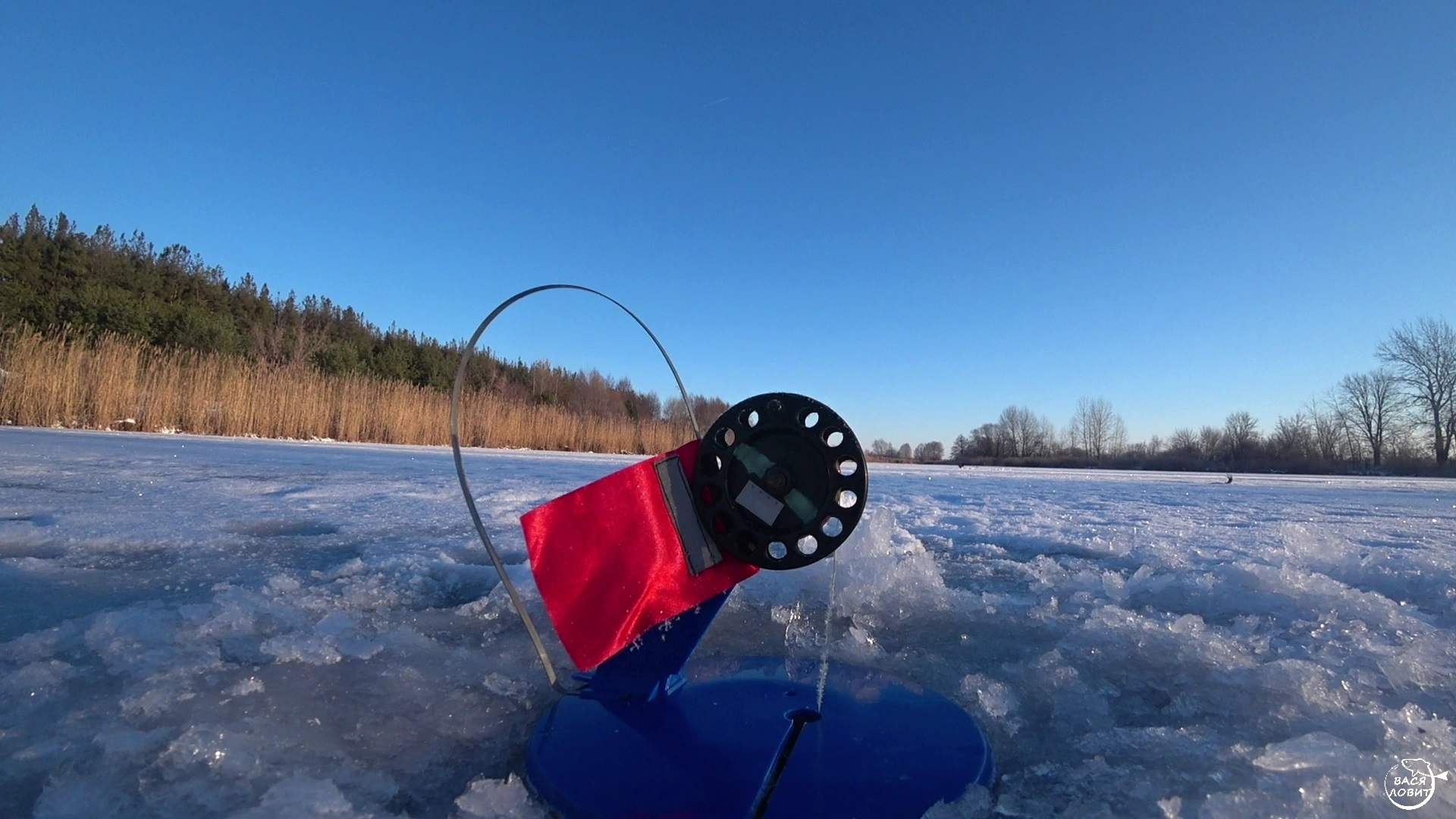 ЩУКА на ЖЕРЛИЦЫ. Открытие зимнего сезона 2021-2022. Первый лёд (26.12.2021)