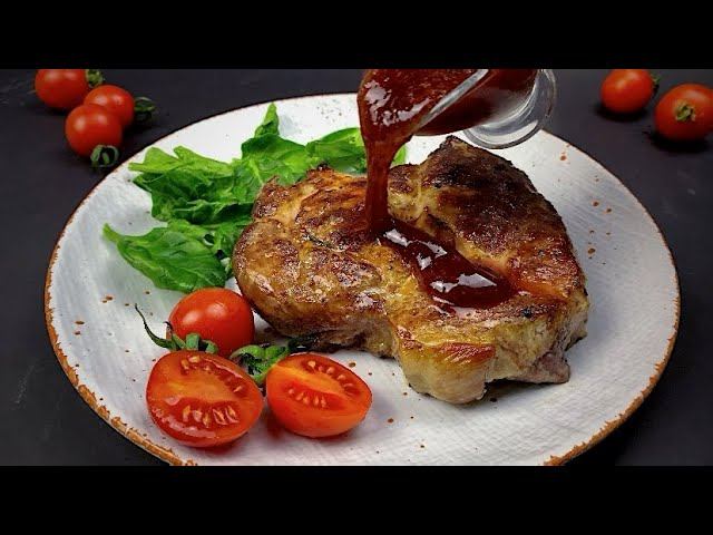 Сочные СТЕЙКИ ИЗ СВИНИНЫ НА СКОВОРОДЕ! Вкусные стейки в домашних условиях