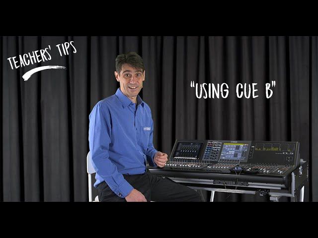 Микшерная консоль CL/QL Советы бывалых - Часть 2 - Использование Cue-шины B
