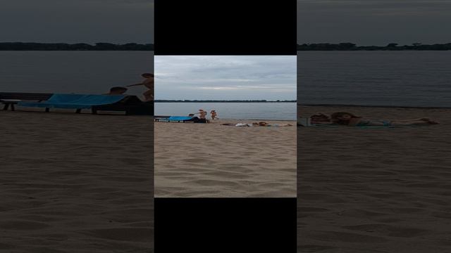 Пляж 🌊☀реки Волга в Самаре. #samara #travel #beach #путешествие