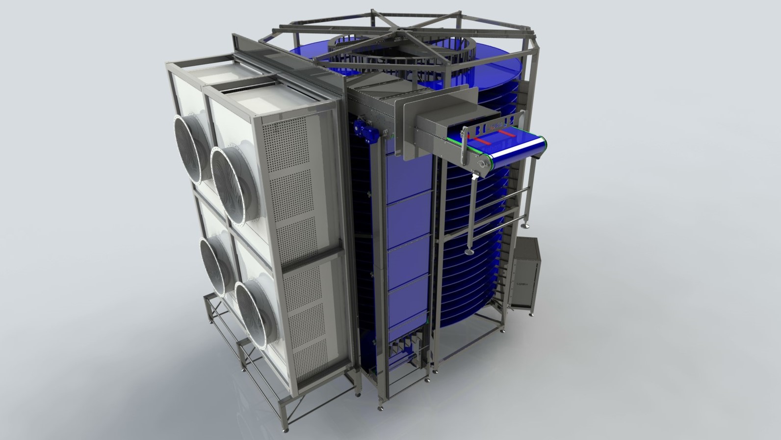 Фризер спиральный