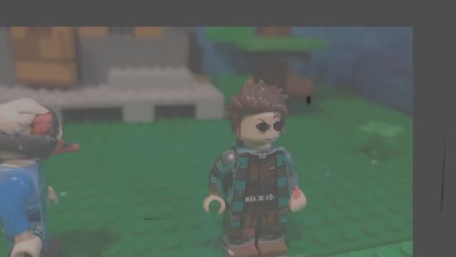 лего анимация клинок рассекающий демонов серия 3 сабито