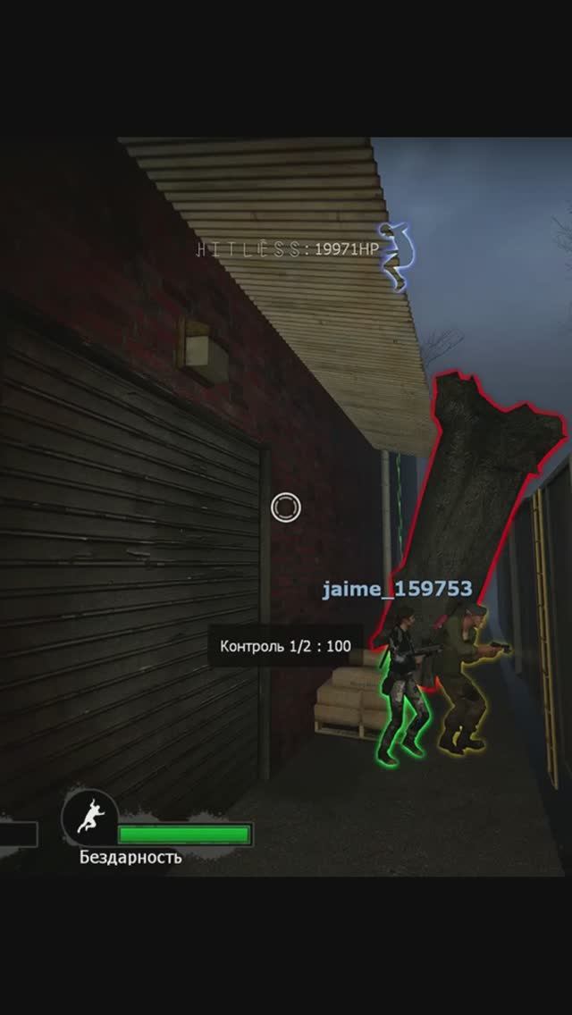 Танк с бревном Left 4 Dead 2