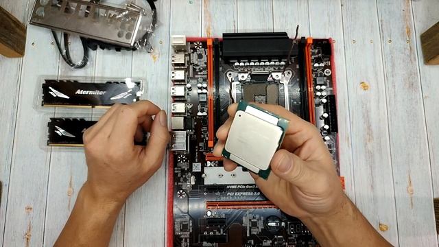 E5-2650-v3 DDR4 Мать + процессор + оперативка 16gb