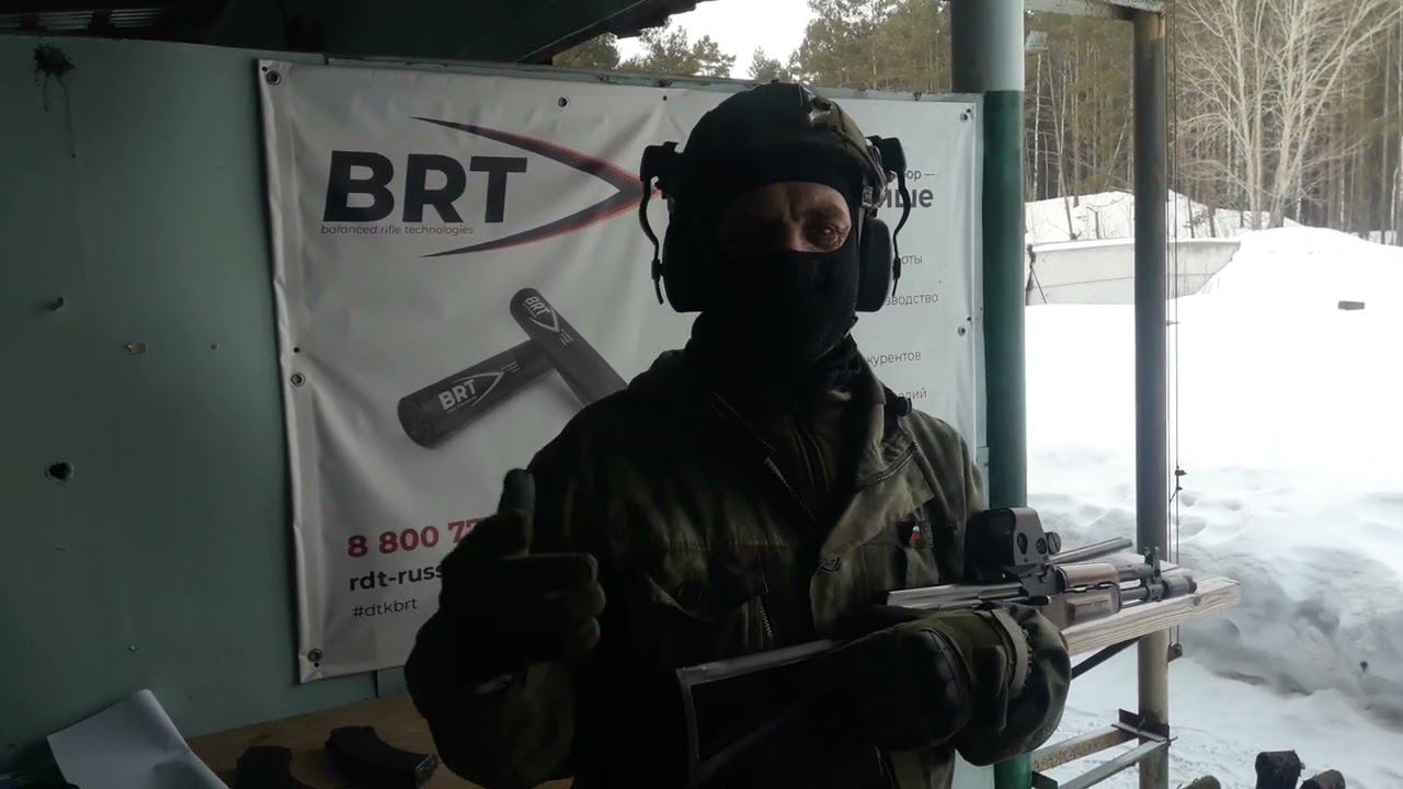 Реплика калиматорного  прицела E-teh 553. На Сайге МК 7.62х39