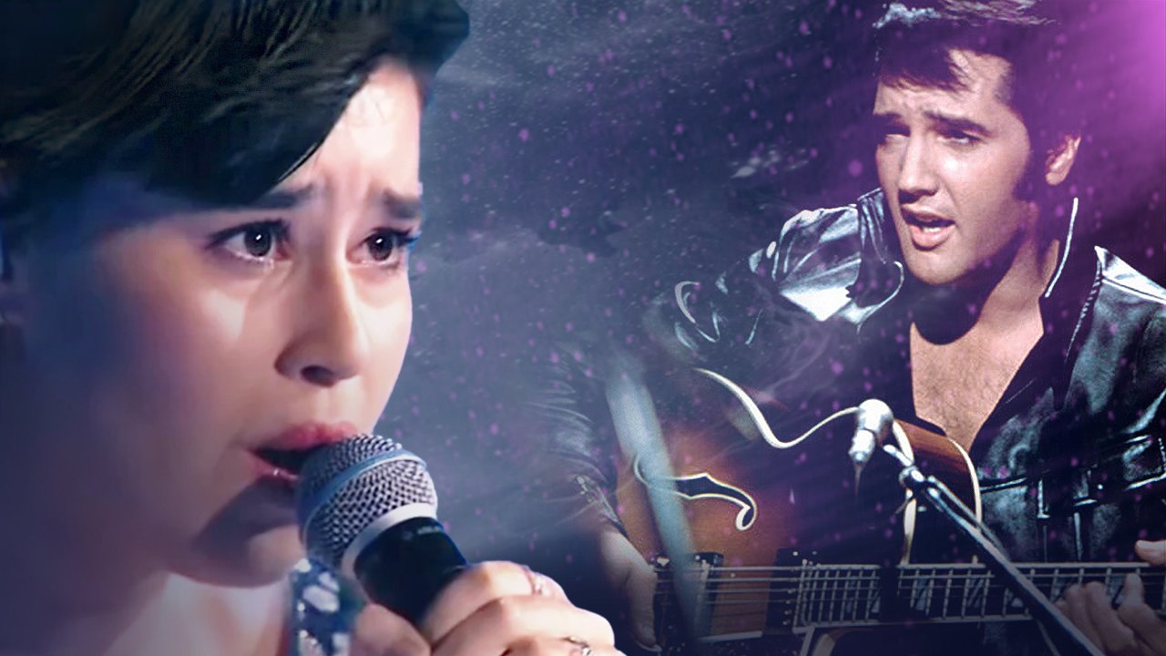 Диана Анкудинова и Элвис Пресли - "Can't help falling in love"