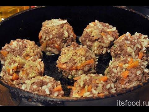 Как Приготовить Ежики из Фарша с Рисом