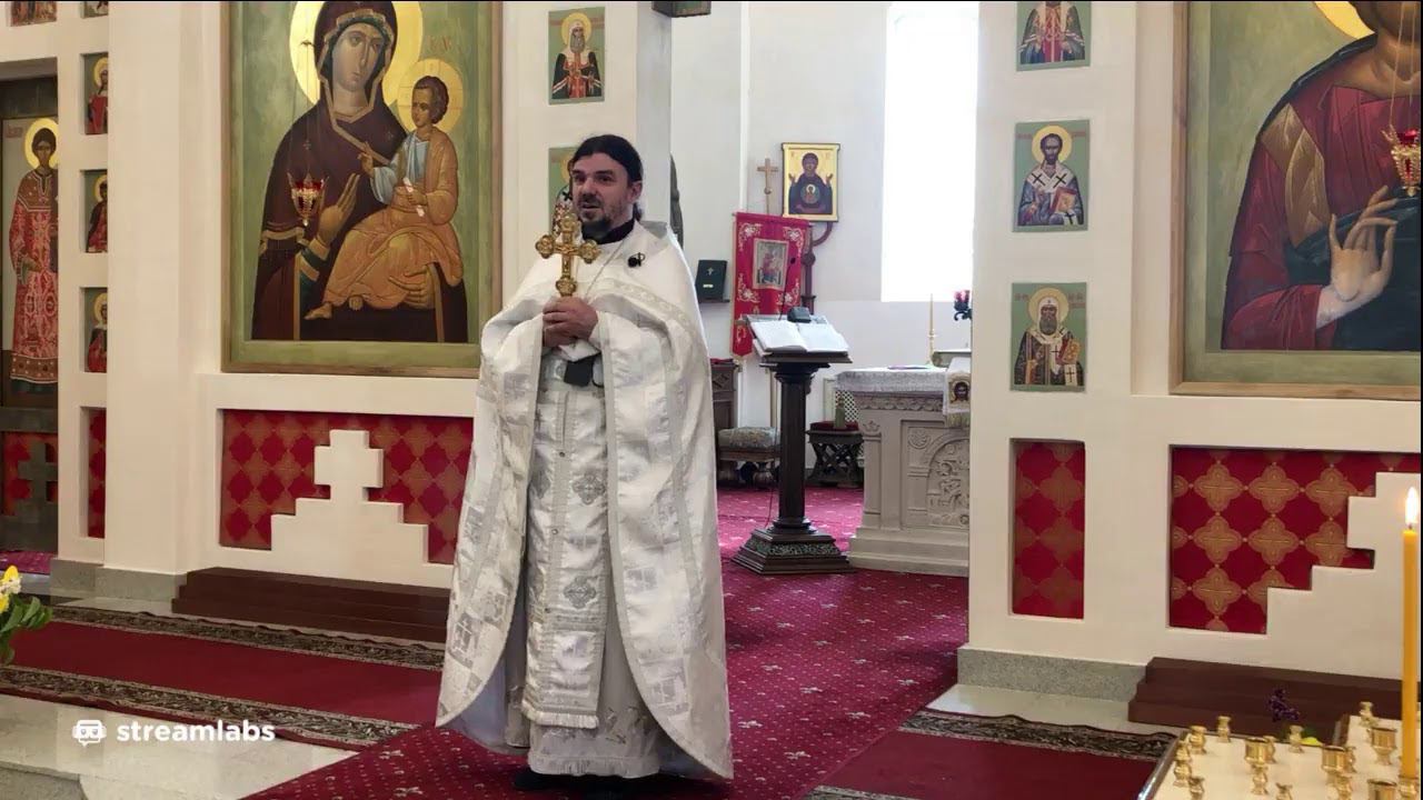 Божественная Литургия.Вознесение Господне!