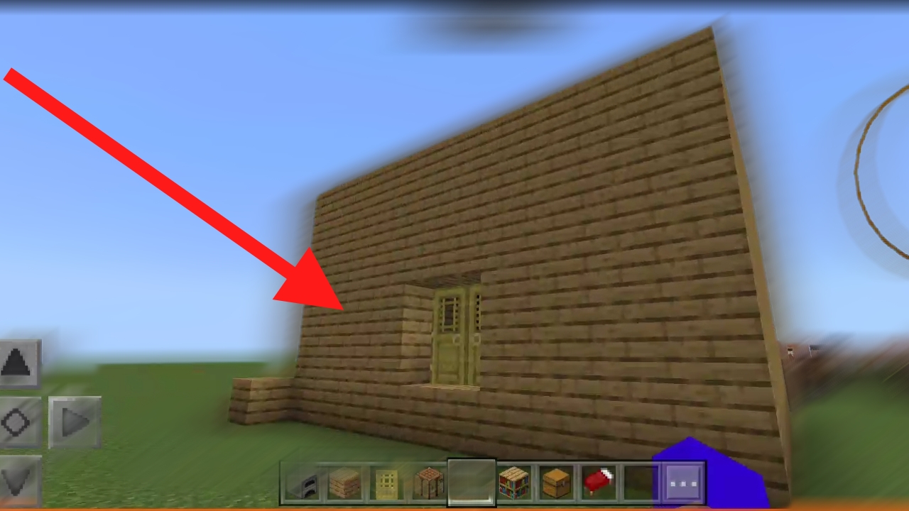 нашей деревня исчезла и Я построил новый дом.