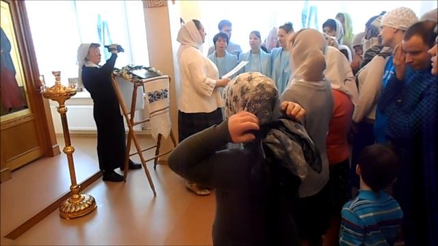 Видео архив -Престольный праздник в домовой церкви Святой бл. Ксении Петербургск.mp4