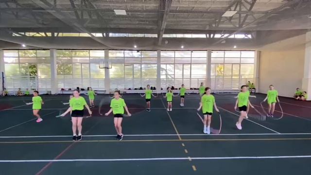 Скакалка. Роуп скиппинг (спортивная скакалка) Связка Ника и Кейли