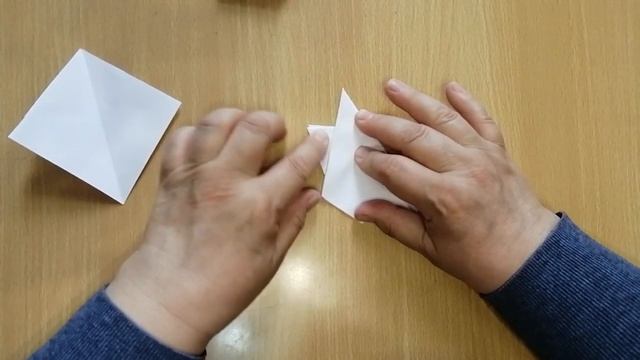 Урок педагога творческого объединения "Мастерская оригамиста" Перетятько И.С. "Кошка"
