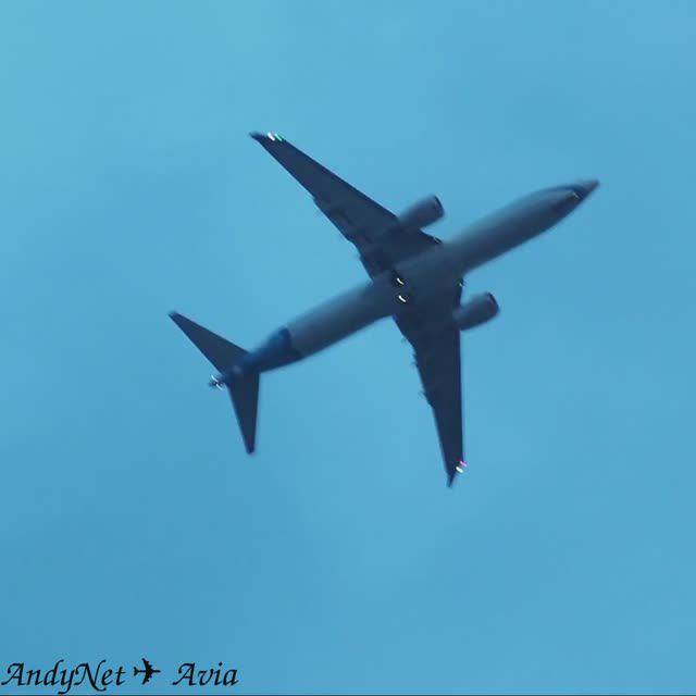 Boeing 737 MAX 8 авиакомпании SCAT [UP-B3737] заходит на посадку во Внуково (VKO/UUWW) 30.05.2024