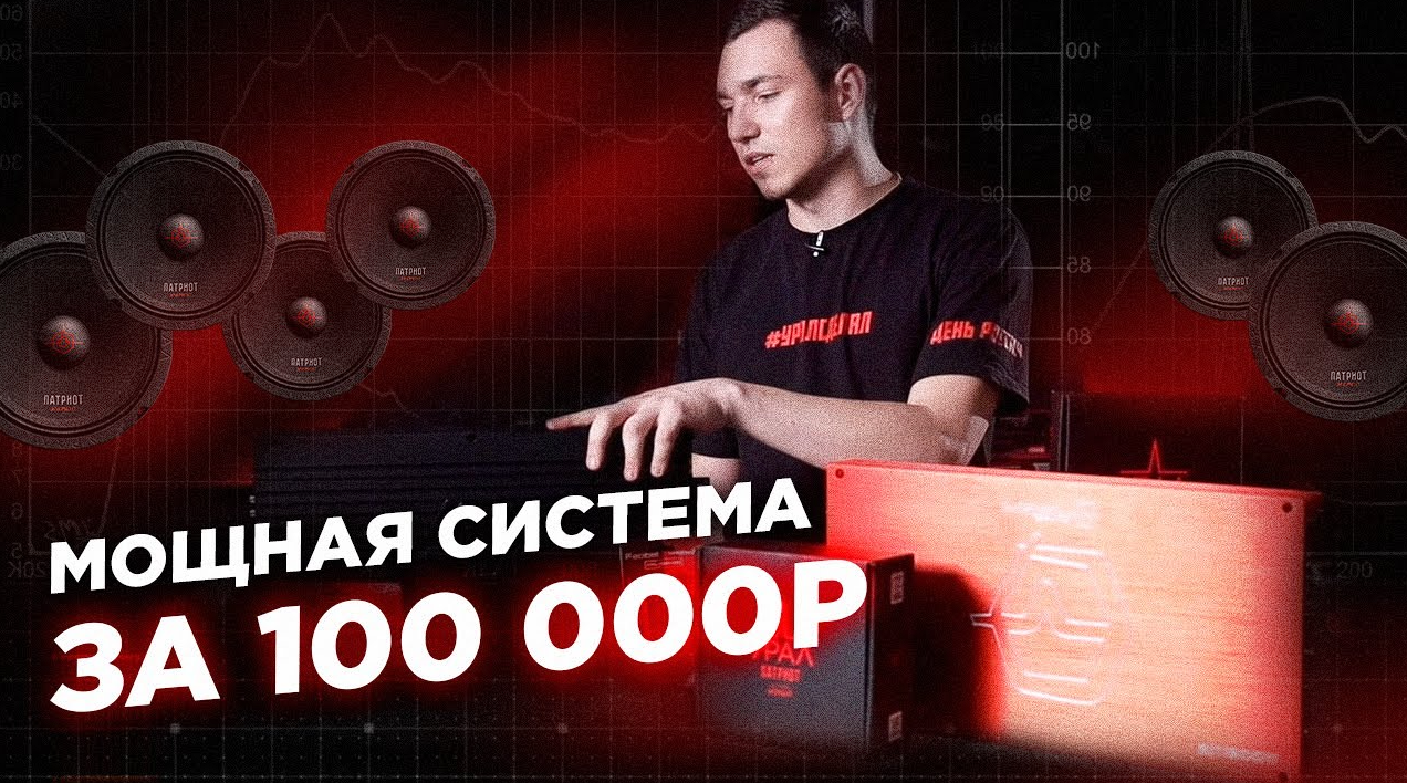 Комплект акустики за 100 000 рублей ? Громкий повседнев от Производителя с Гарантией!