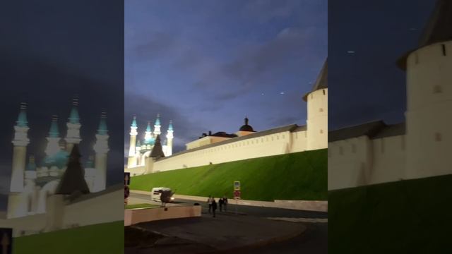 Казанский кремль на закате