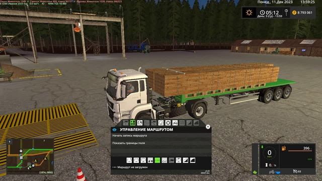 игра  фс 17  карта  The Moris Land v4.9 RUS серия 06 ( без голоса)