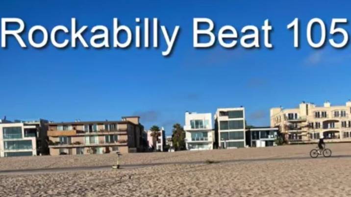 Драм-бит для гитаристов 105bpm в стиле рокабилли