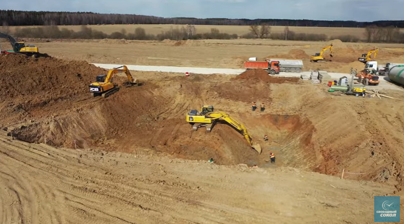 Трубы из ВЧШГ для новой инфекционной больницы для борьбы с короновирусом в Москве