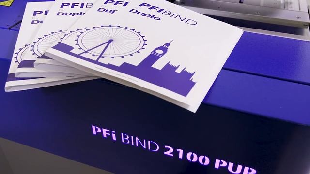 Образцы продукции, изготовленной на PUR клеевой машине Duplo PFi BIND 2100 PUR