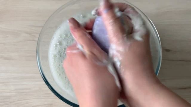 ASMR Размокшее мыло (прилипушка)