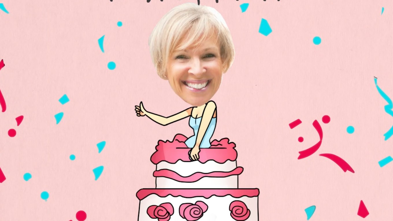 Комикс клип на день рождения женщине.