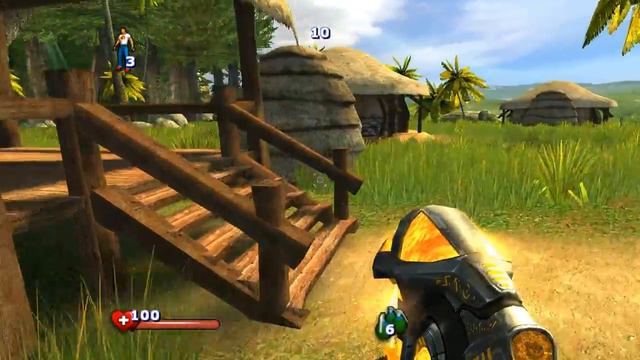 Прохождение Serious Sam 2 - Часть 1_ Джунгли (Без Комментариев )