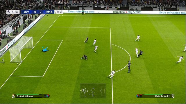 eFootball PES. Champions League. Juventus - Real Madrid#56