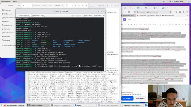 Выполнение отчета по лабораторной работе №13