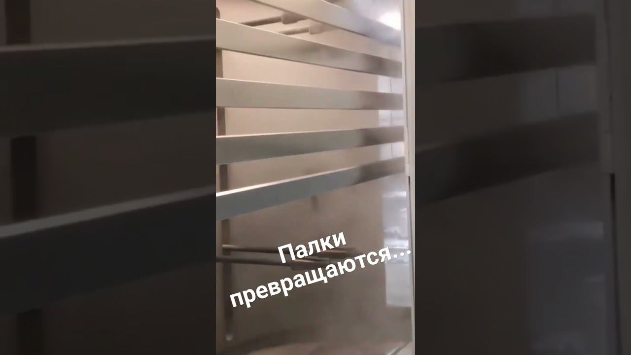 Порошковый окрас заборных ламелей ранчо на автоматической итальянской линии.