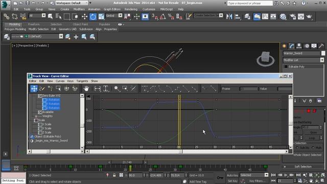 07. Редактор кривых (Curve Editor)