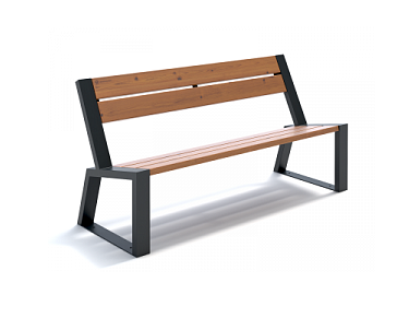 Серия садово-парковой мебели «Stone» из термососны MIROZDANIE®