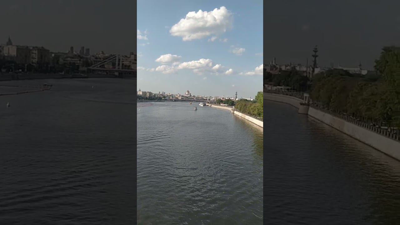 2023.06.08 Москва. Вид на Москву-реку и парк культуры им. Горького