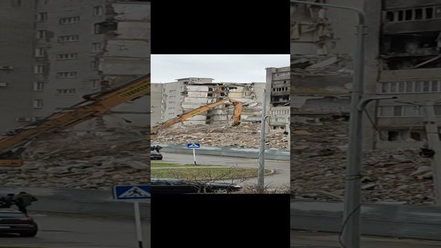 Ейск. Демонтаж пострадавшего дома в Ейске. День шестой. Канал Тутси влог.