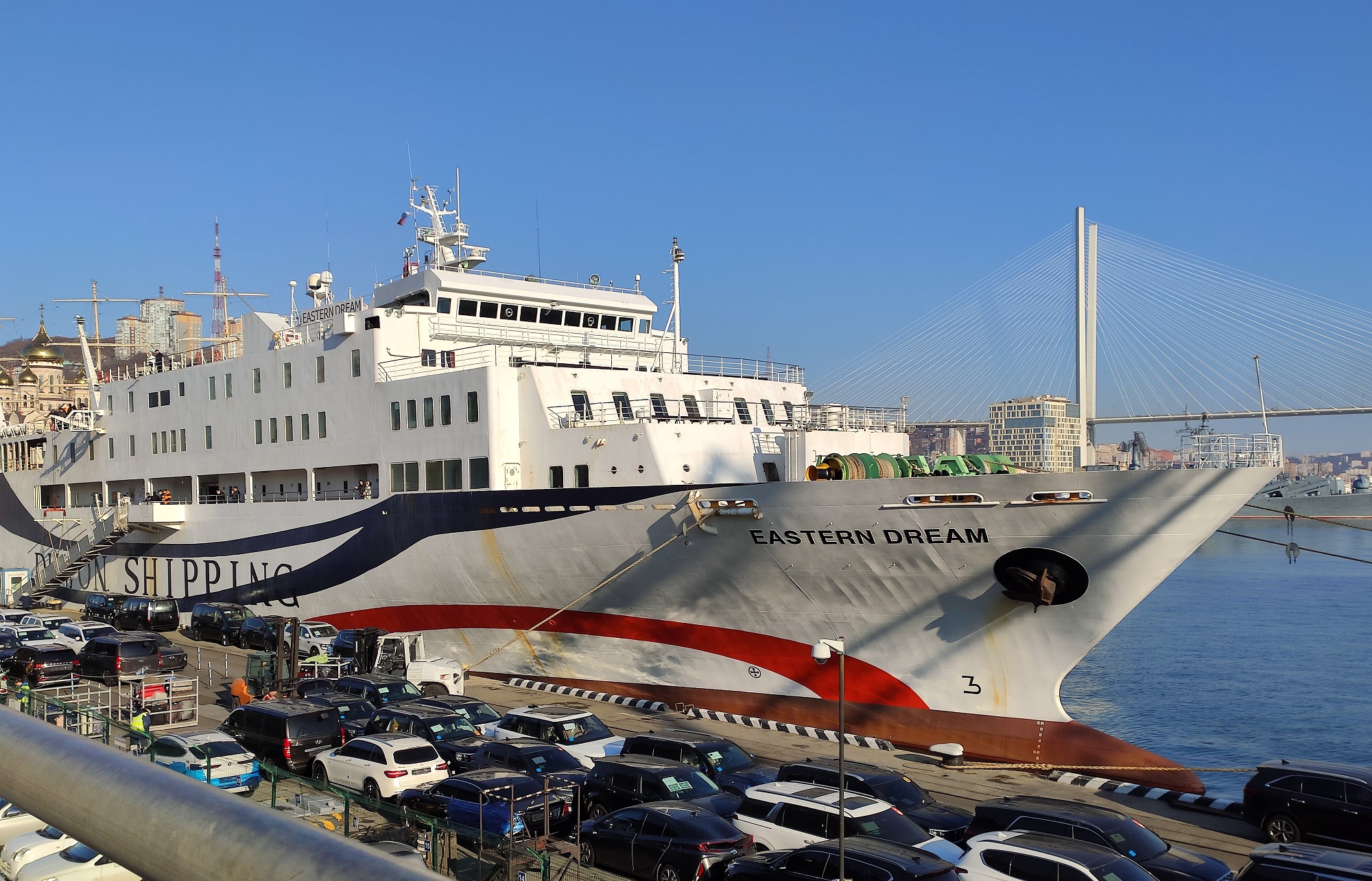 Паром в Ю. Корею из Владивостока.