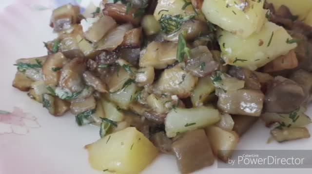 Жарю баклажаны с картофелем, а вкус грибов!!!!!