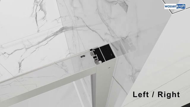 Видеоинструкция по монтажу душевых дверей WasserKraft коллекции Lopau 32S