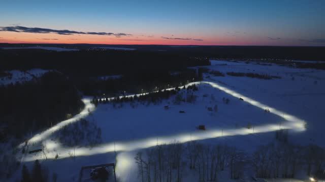 Чекерил | Проект освещения спортивного горнолыжного курорта в Удмуртии