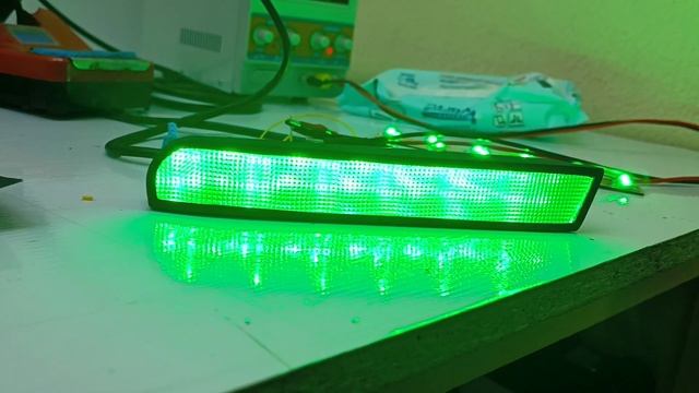 Зелёный нынче не в моде! Светодиодный тюнинг поворотника.