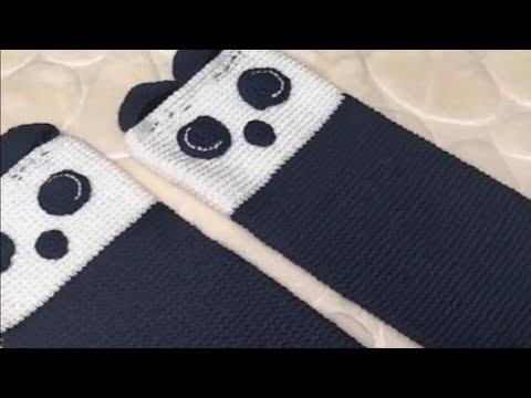 Как связать ушки панда