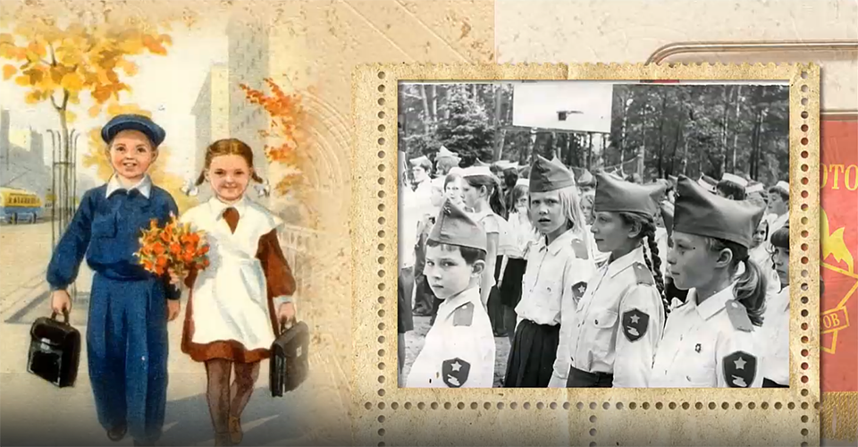 Видео поздравление с юбилеем мужчине | Советский стиль | Оригинальный видео подарок