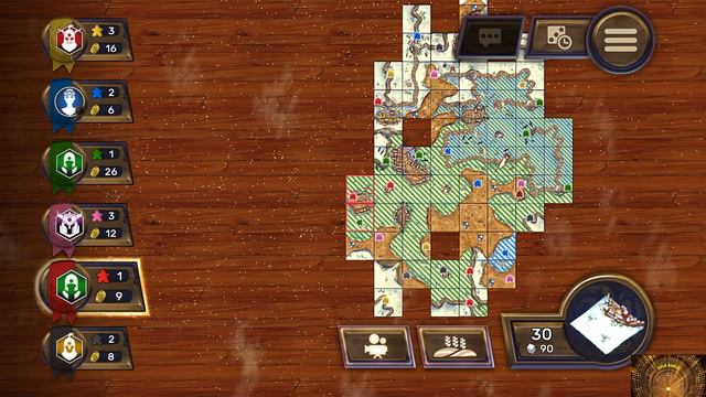 Настольная игра - Carcassonne (Пряничный человечек)