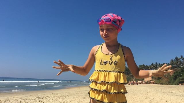 Большой краб там был