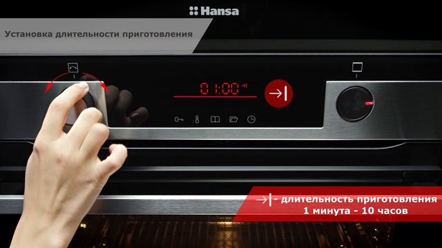 Настройка программатора Tn в духовых шкафах Hansa X-Type