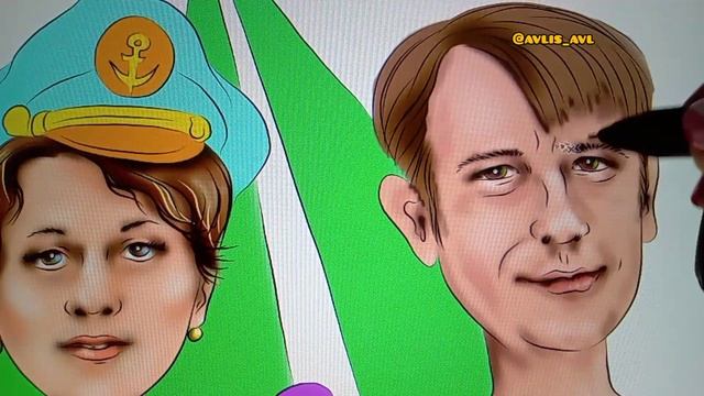 Портреты -шаржи на заказ