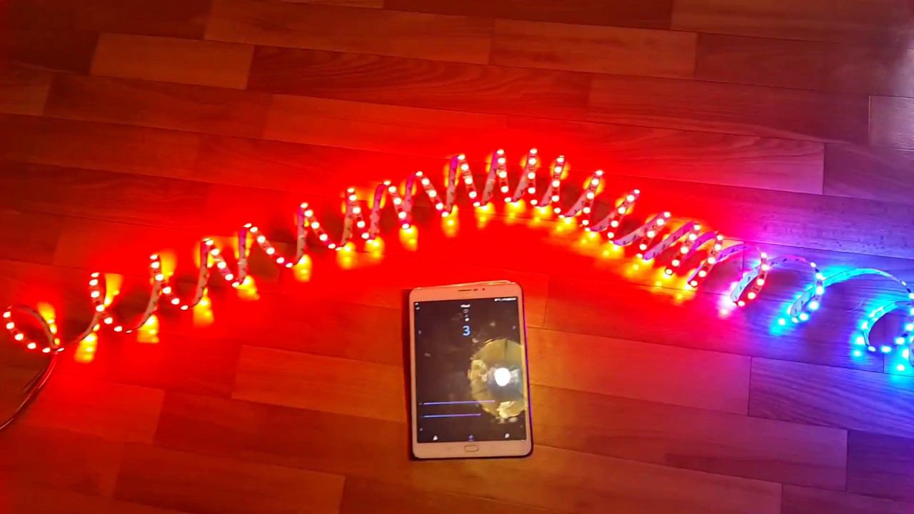 работа  контроллера SP108e