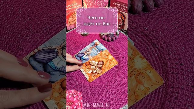 Чего он ждёт от Вас❓ Общий расклад ✨ #таро #гадание #расклад
