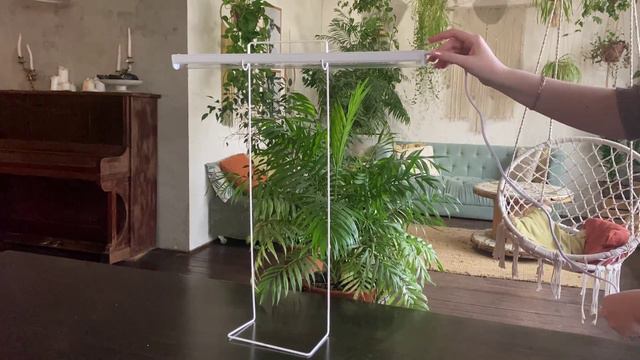 Подставка для светильников для растений Uniel UFP-G10A H65 WHITE UL-00010041