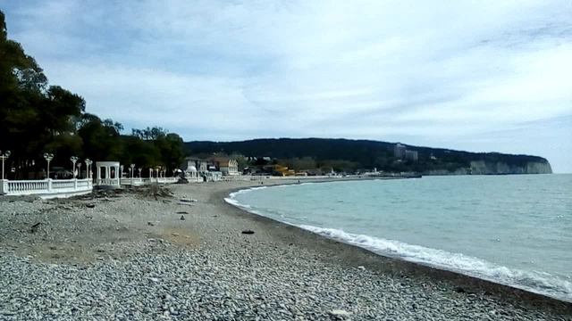 Геленджик. Дивноморское. Начало набережной.