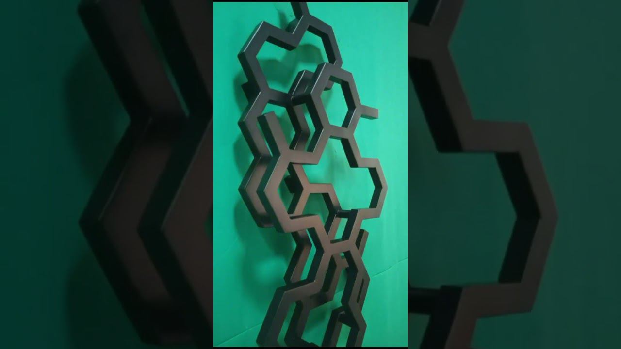 Полотенцесушитель электрический ArtofSpace HEXAGON TESLA